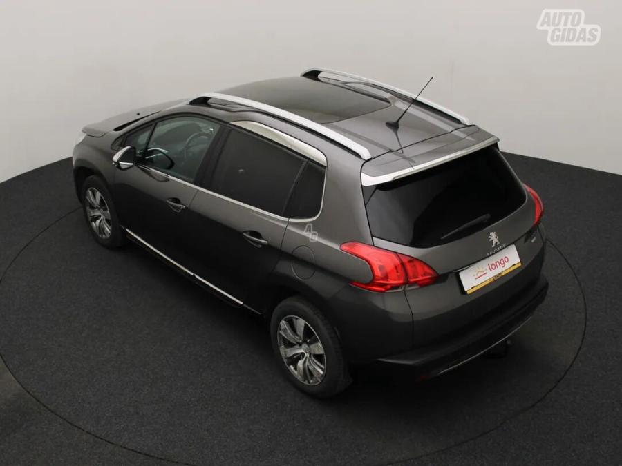 Grey Peugeot 2008 2015 in Vilnius, with an engine capacity of 1.20 L and mileage of 169 thousand km for 7099 €, photo 13 on AUTOMOTO.COM.LV