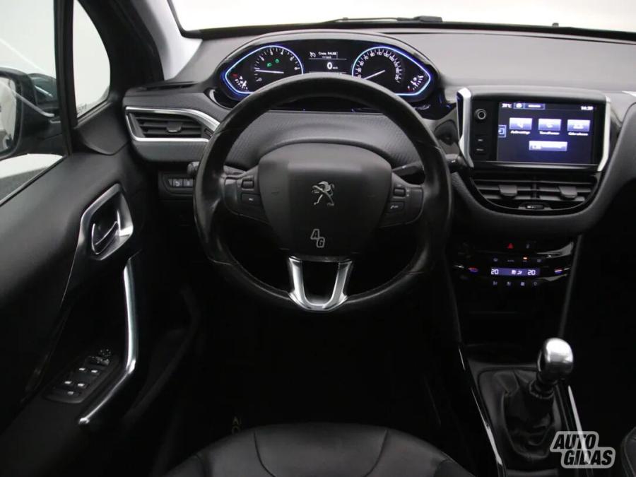 Grey Peugeot 2008 2015 in Vilnius, with an engine capacity of 1.20 L and mileage of 169 thousand km for 7099 €, photo 18 on AUTOMOTO.COM.LV