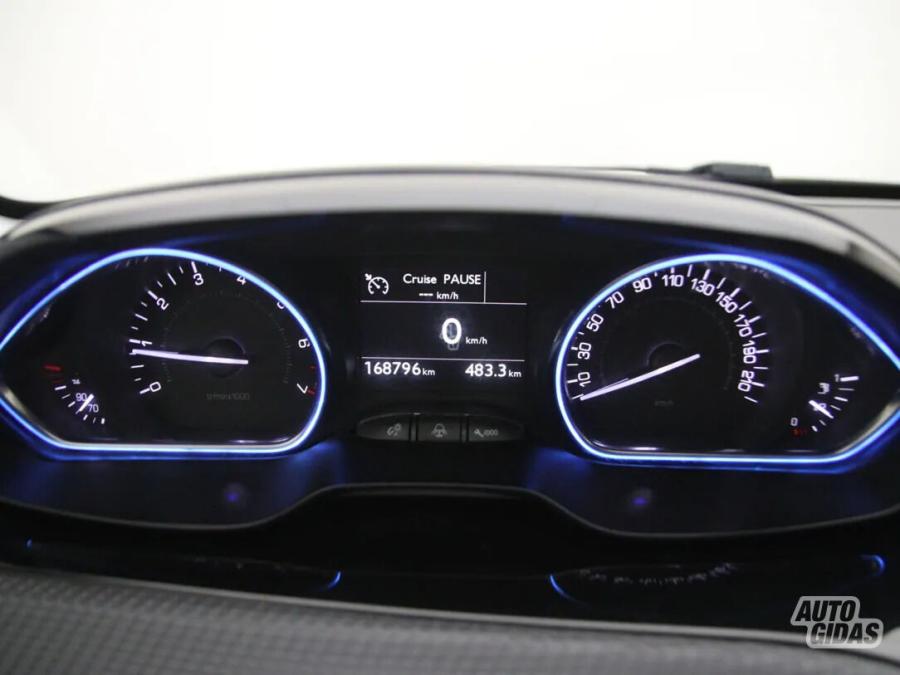 Grey Peugeot 2008 2015 in Vilnius, with an engine capacity of 1.20 L and mileage of 169 thousand km for 7099 €, photo 20 on AUTOMOTO.COM.LV