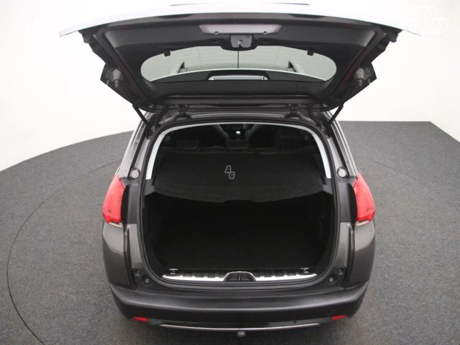 Grey Peugeot 2008 2015 in Vilnius, with an engine capacity of 1.20 L and mileage of 169 thousand km for 7099 €, photo 34 on AUTOMOTO.COM.LV