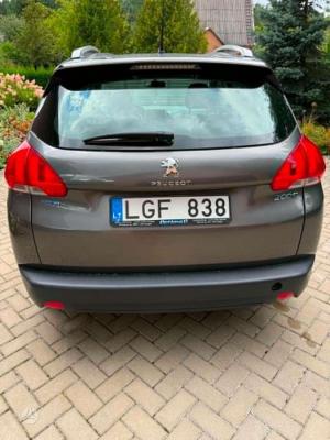 Grey Peugeot 2008 2015 in Ukmerge, with an engine capacity of 1.56 L and mileage of 118 thousand km for 7500 €, photo 5 on AUTOMOTO.COM.LV