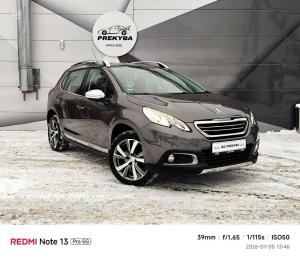 Grey Peugeot 2008 2016 in Kaunas, with an engine capacity of 1.20 L and mileage of 146 thousand km for 7350 €, photo  on AUTOMOTO.COM.LV