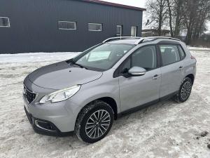 Grey Peugeot 2008 2016 in Taurage, with an engine capacity of 1.20 L and mileage of 83 thousand km for 4750 €, photo  on AUTOMOTO.COM.LV