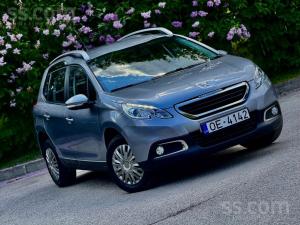 Grey Peugeot 2008 2016 in Riga, with an engine capacity of 1.60 L and mileage of 70 thousand km for 6790 €, photo  on AUTOMOTO.COM.LV