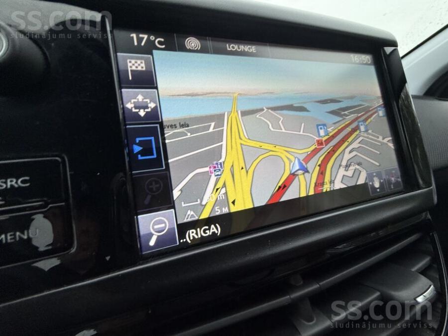 Grey Peugeot 2008 2016 in Riga, with an engine capacity of 1.60 L and mileage of 70 thousand km for 6790 €, photo 21 on AUTOMOTO.COM.LV