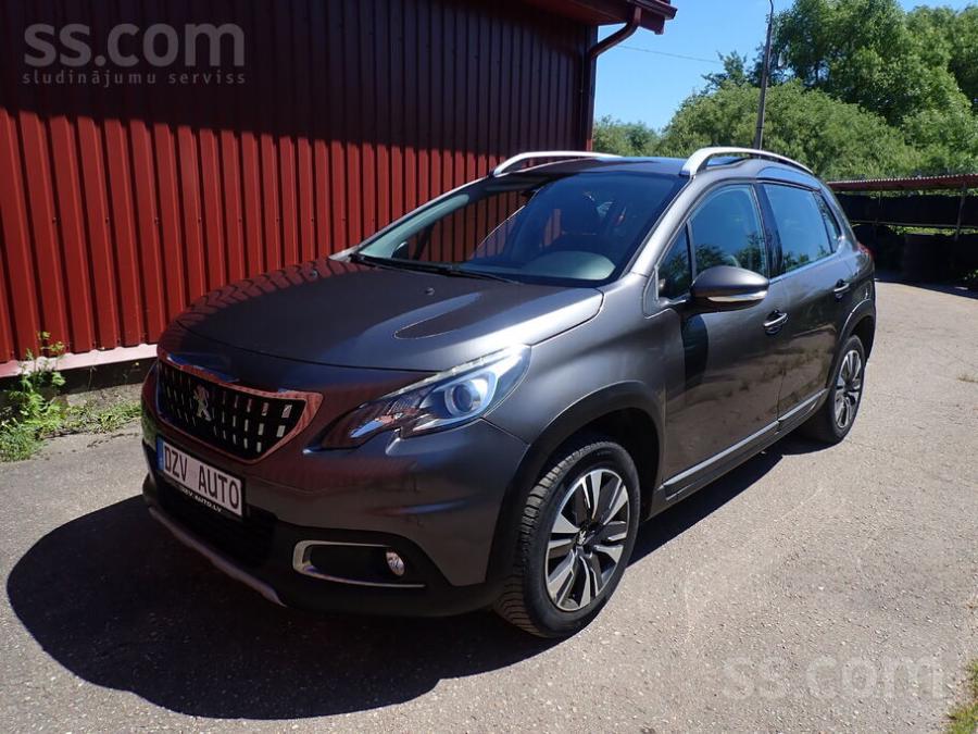 Pelēks Peugeot 2008 2016 Liepāja, ar dzinēja tilpumu 1.20 L un nobraukumu 97 tūkst. km par 8950 €, foto 5 vietnē AUTOMOTO.COM.LV
