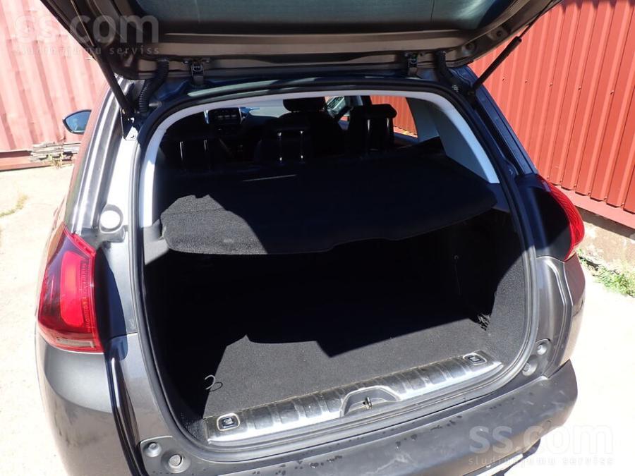 Pelēks Peugeot 2008 2016 Liepāja, ar dzinēja tilpumu 1.20 L un nobraukumu 97 tūkst. km par 8950 €, foto 12 vietnē AUTOMOTO.COM.LV