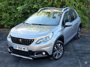 Pelēks Peugeot 2008 2016 Šauļi, ar dzinēja tilpumu 1.20 L un nobraukumu 155 tūkst. km par 6200 €, foto  vietnē AUTOMOTO.COM.LV