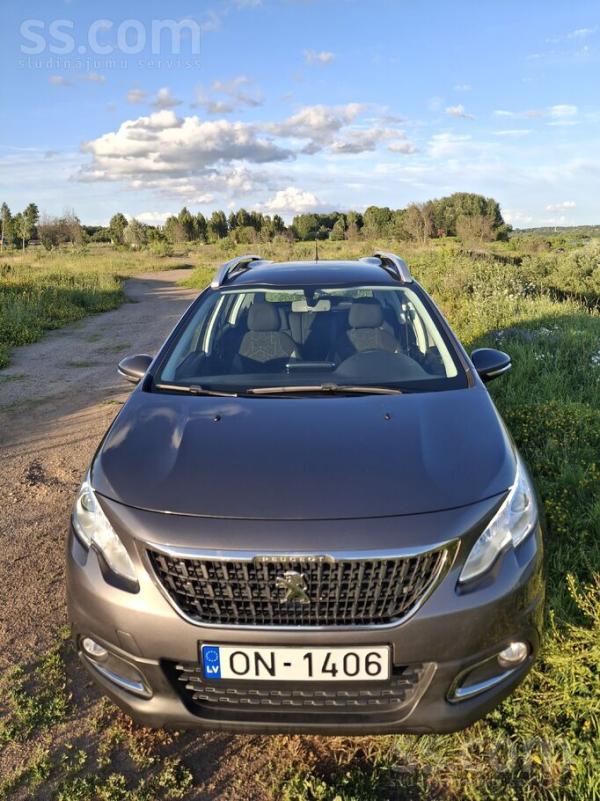 Pelēks Peugeot 2008 2016 Daugavpils, ar dzinēja tilpumu 1.60 L un nobraukumu 159 tūkst. km par 6750 €, foto 3 vietnē AUTOMOTO.COM.LV