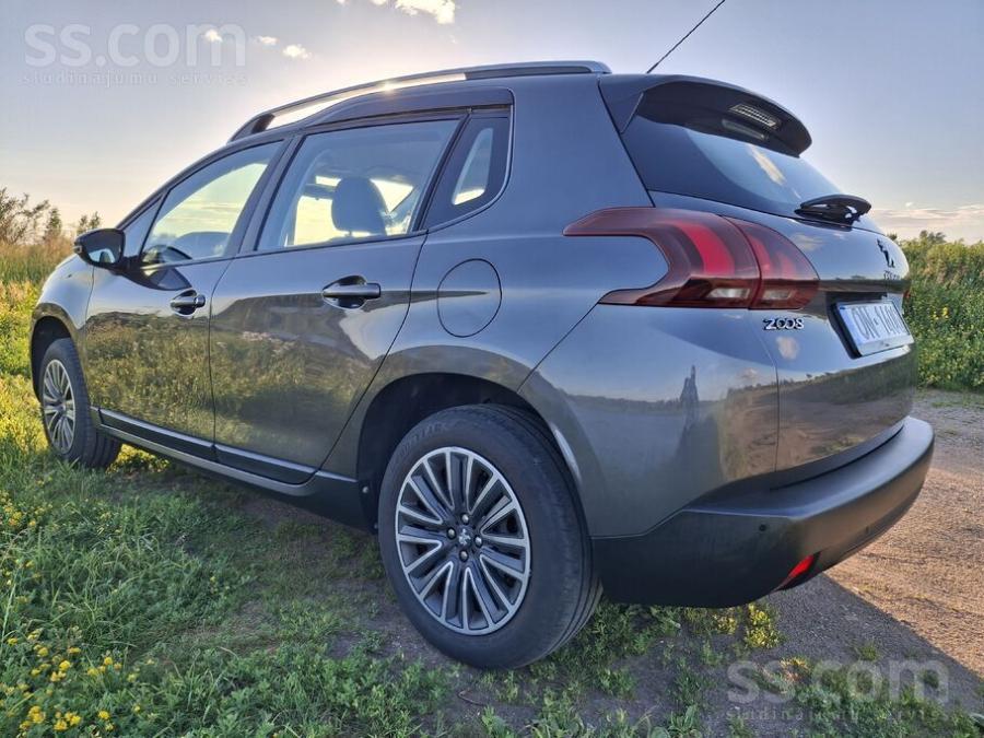 Pelēks Peugeot 2008 2016 Daugavpils, ar dzinēja tilpumu 1.60 L un nobraukumu 159 tūkst. km par 6750 €, foto 5 vietnē AUTOMOTO.COM.LV