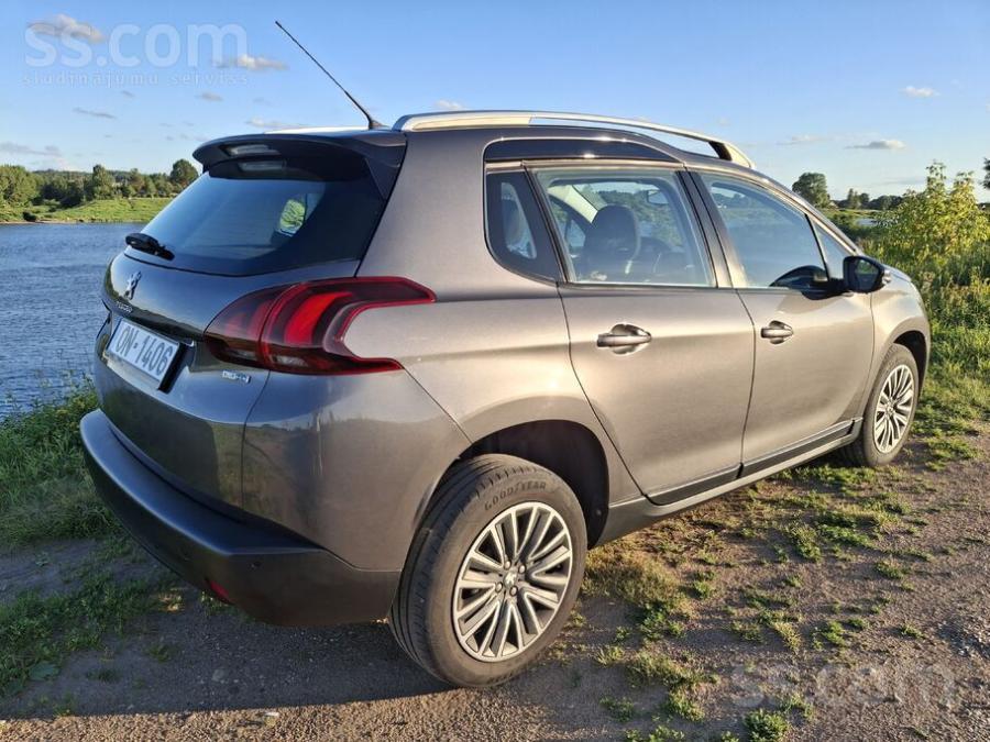 Pelēks Peugeot 2008 2016 Daugavpils, ar dzinēja tilpumu 1.60 L un nobraukumu 159 tūkst. km par 6750 €, foto 6 vietnē AUTOMOTO.COM.LV