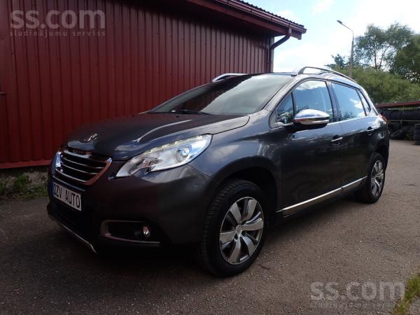 Grey Peugeot 2008 2016 in Liepaja, with an engine capacity of 1.20 L and mileage of 104 thousand km for 7550 €, photo 5 on AUTOMOTO.COM.LV