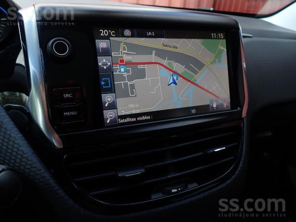 Grey Peugeot 2008 2016 in Liepaja, with an engine capacity of 1.20 L and mileage of 104 thousand km for 7550 €, photo 9 on AUTOMOTO.COM.LV
