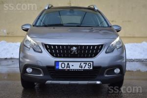 Grey Peugeot 2008 2017 in Talsi, with an engine capacity of 1.60 L and mileage of 148 thousand km for 6200 €, photo 3 on AUTOMOTO.COM.LV