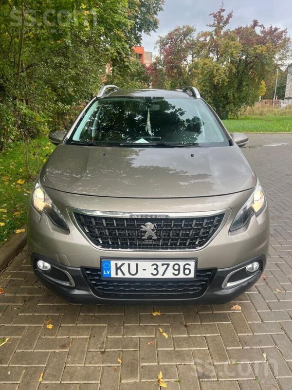 Pelēks Peugeot 2008 2017 Rīga, ar dzinēja tilpumu 1.20 L un nobraukumu 99 tūkst. km par 7560 €, foto 5 vietnē AUTOMOTO.COM.LV