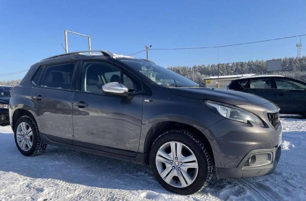 Pelēks Peugeot 2008 2017 Viļņa, ar dzinēja tilpumu 1.20 L un nobraukumu 128 tūkst. km par 5750 €, foto 1 vietnē AUTOMOTO.COM.LV
