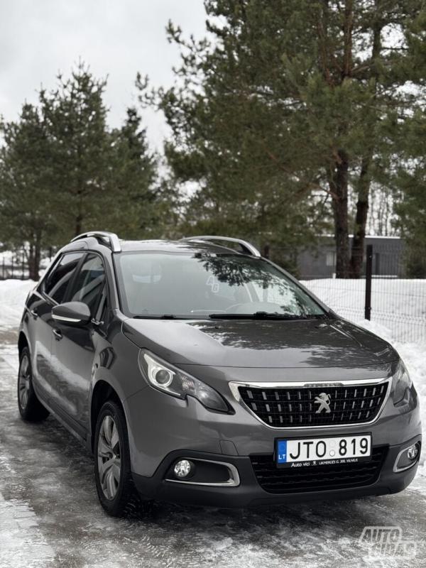 Pelēks Peugeot 2008 2017 Viļņa, ar dzinēja tilpumu 1.20 L un nobraukumu 85 tūkst. km par 7500 €, foto 3 vietnē AUTOMOTO.COM.LV