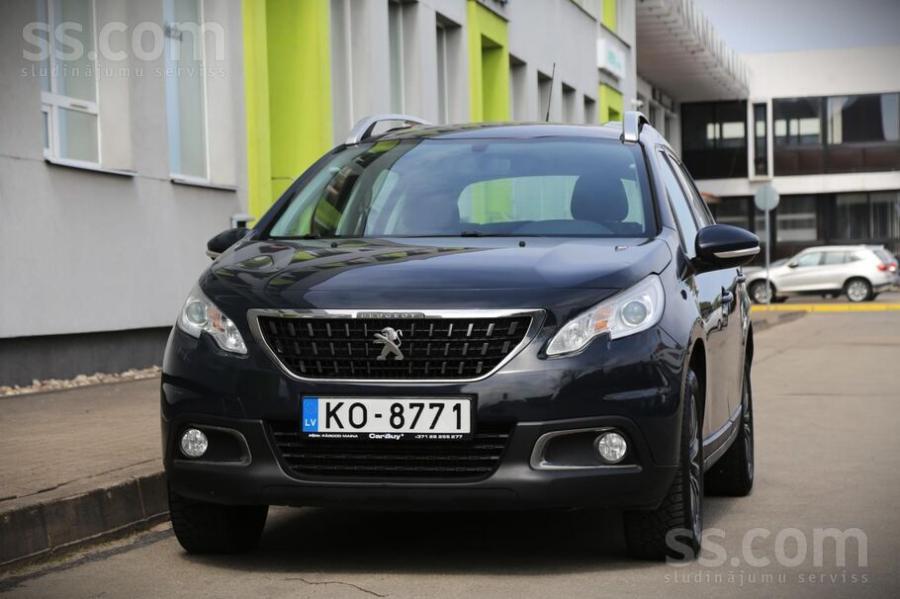Pelēks Peugeot 2008 2017 Rīga, ar dzinēja tilpumu 1.20 L un nobraukumu 145 tūkst. km par 6495 €, foto 1 vietnē AUTOMOTO.COM.LV