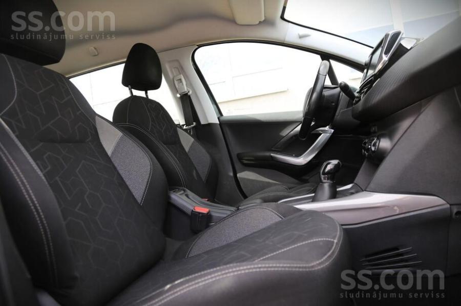 Pelēks Peugeot 2008 2017 Rīga, ar dzinēja tilpumu 1.20 L un nobraukumu 145 tūkst. km par 6495 €, foto 13 vietnē AUTOMOTO.COM.LV