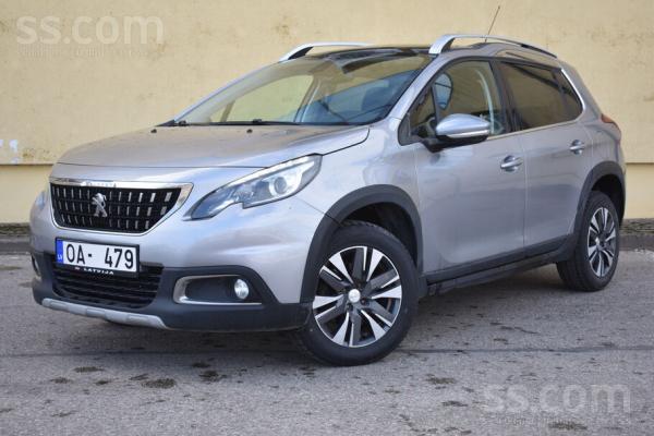 Pelēks Peugeot 2008 2017 Talsi, ar dzinēja tilpumu 1.60 L un nobraukumu 148 tūkst. km par 6200 €, foto 4 vietnē AUTOMOTO.COM.LV