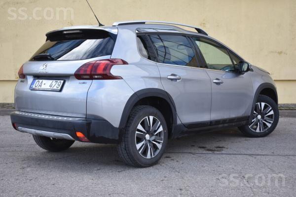 Pelēks Peugeot 2008 2017 Talsi, ar dzinēja tilpumu 1.60 L un nobraukumu 148 tūkst. km par 6200 €, foto 5 vietnē AUTOMOTO.COM.LV