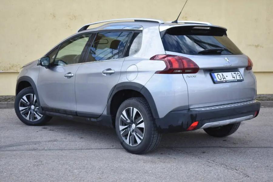 Pelēks Peugeot 2008 2017 Talsi, ar dzinēja tilpumu 1.60 L un nobraukumu 148 tūkst. km par 6200 €, foto 3 vietnē AUTOMOTO.COM.LV