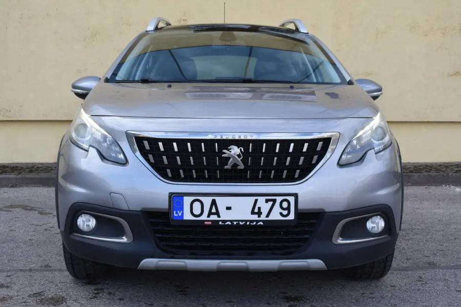 Pelēks Peugeot 2008 2017 Talsi, ar dzinēja tilpumu 1.60 L un nobraukumu 148 tūkst. km par 6200 €, foto 4 vietnē AUTOMOTO.COM.LV