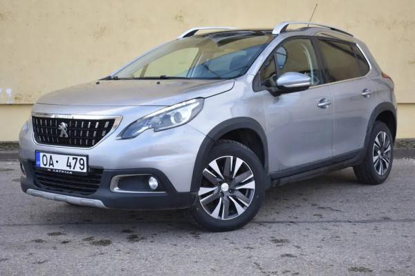 Grey Peugeot 2008 2017 in Talsi, with an engine capacity of 1.60 L and mileage of 148 thousand km for 6200 €, photo 4 on AUTOMOTO.COM.LV