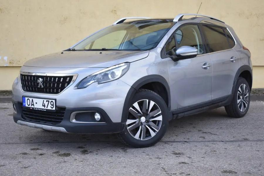 Pelēks Peugeot 2008 2017 Talsi, ar dzinēja tilpumu 1.60 L un nobraukumu 148 tūkst. km par 6200 €, foto 5 vietnē AUTOMOTO.COM.LV