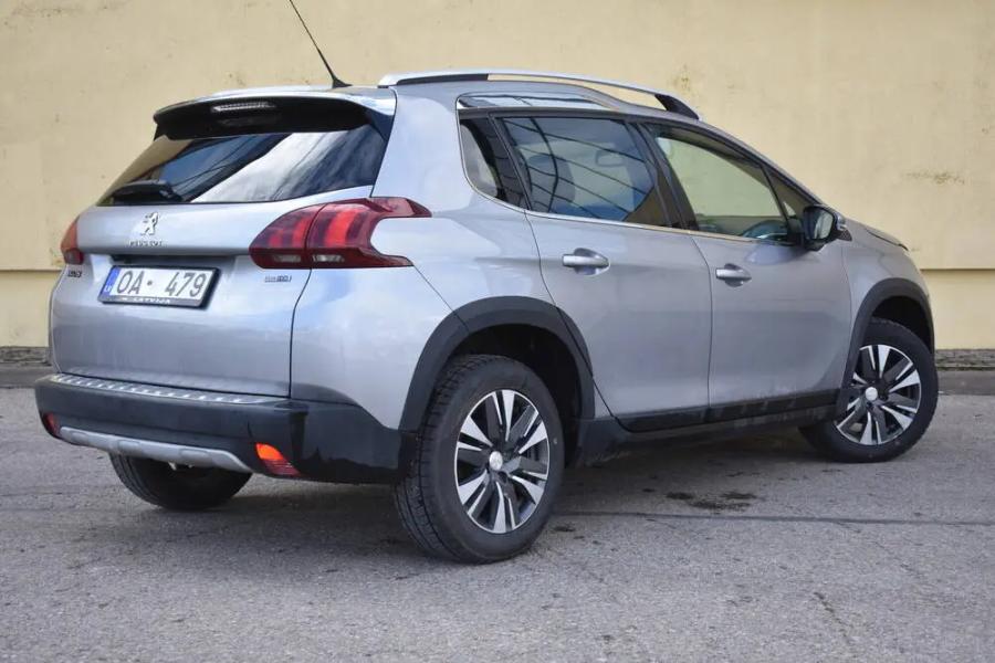 Pelēks Peugeot 2008 2017 Talsi, ar dzinēja tilpumu 1.60 L un nobraukumu 148 tūkst. km par 6200 €, foto 6 vietnē AUTOMOTO.COM.LV