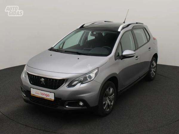 Grey Peugeot 2008 2017 in Vilnius, with an engine capacity of 1.20 L and mileage of 142 thousand km for 8099 €, photo 1 on AUTOMOTO.COM.LV