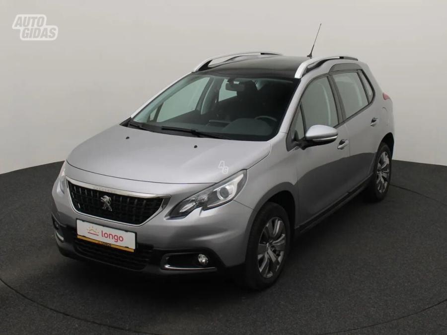 Grey Peugeot 2008 2017 in Vilnius, with an engine capacity of 1.20 L and mileage of 142 thousand km for 8099 €, photo 1 on AUTOMOTO.COM.LV