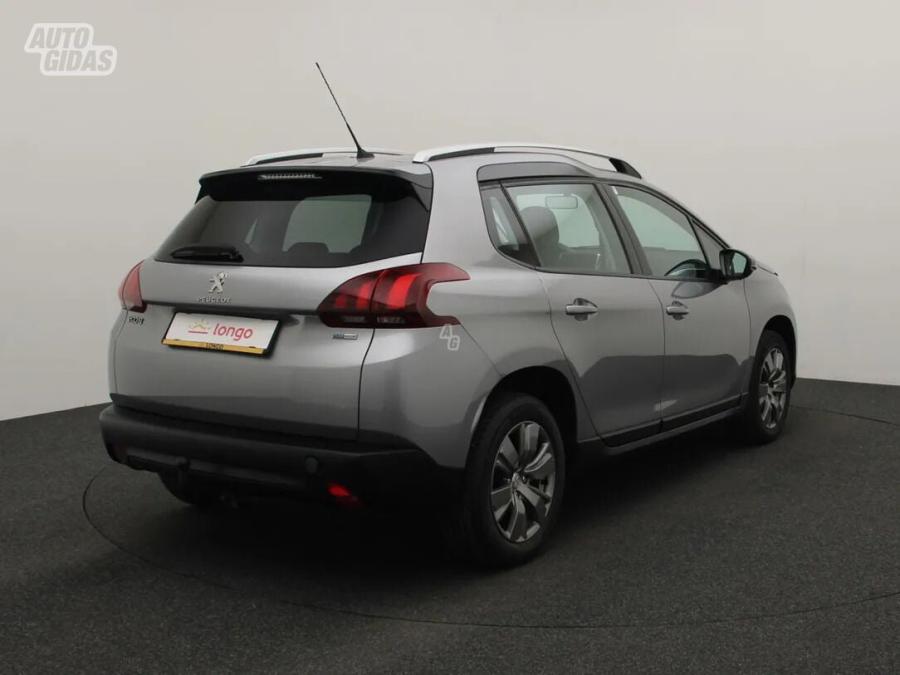 Grey Peugeot 2008 2017 in Vilnius, with an engine capacity of 1.20 L and mileage of 142 thousand km for 8099 €, photo 9 on AUTOMOTO.COM.LV