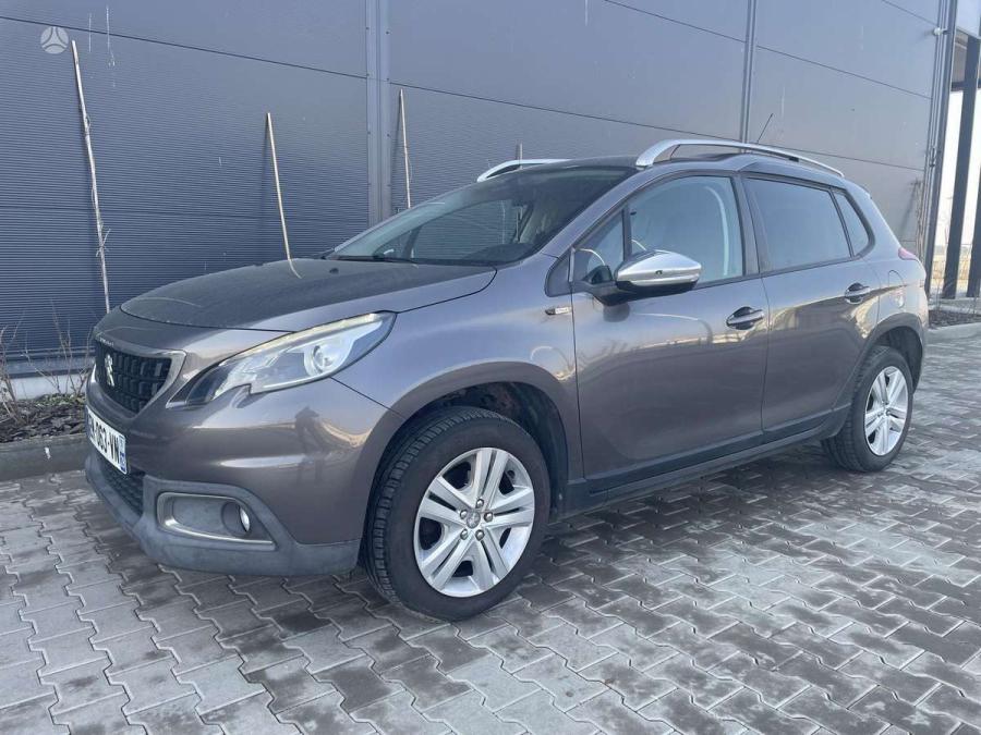 Pelēks Peugeot 2008 2017 Viļņa, ar dzinēja tilpumu 1.20 L un nobraukumu 128 tūkst. km par 4790 €, foto 3 vietnē AUTOMOTO.COM.LV