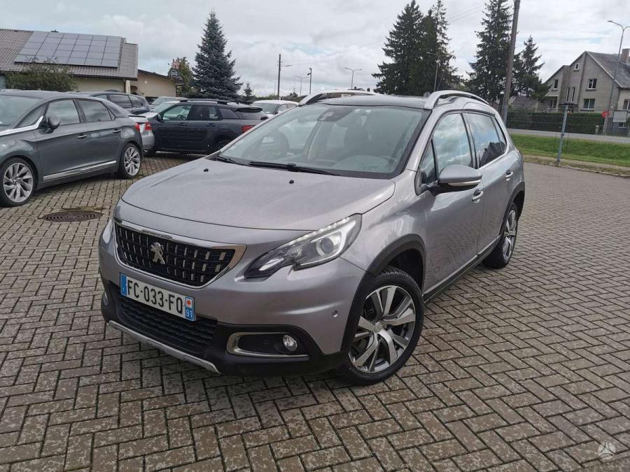 Grey Peugeot 2008 2017 in Taurage, with an engine capacity of 1.56 L and mileage of 168 thousand km for 5999 €, photo 1 on AUTOMOTO.COM.LV