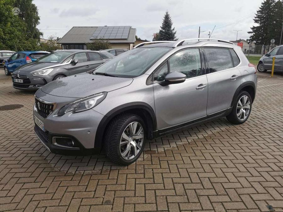 Grey Peugeot 2008 2017 in Taurage, with an engine capacity of 1.56 L and mileage of 168 thousand km for 5999 €, photo 4 on AUTOMOTO.COM.LV
