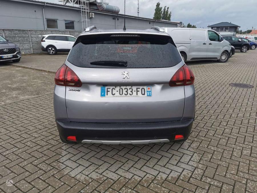 Grey Peugeot 2008 2017 in Taurage, with an engine capacity of 1.56 L and mileage of 168 thousand km for 5999 €, photo 9 on AUTOMOTO.COM.LV