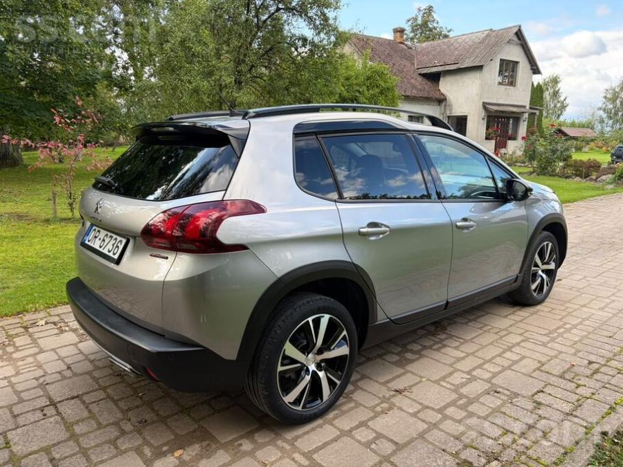 Pelēks Peugeot 2008 2017 Jelgava, ar dzinēja tilpumu 1.20 L un nobraukumu 177 tūkst. km par 6480 €, foto 6 vietnē AUTOMOTO.COM.LV