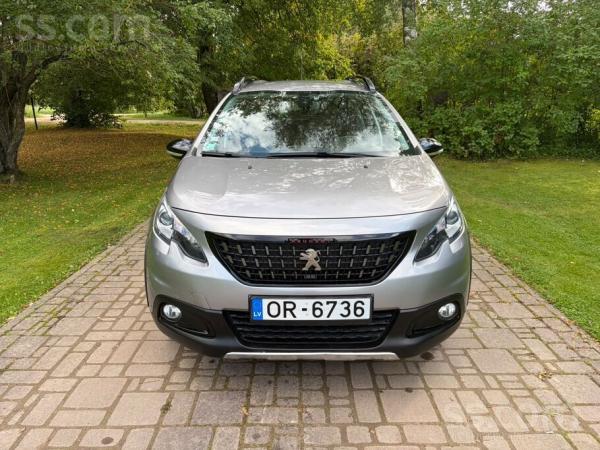 Grey Peugeot 2008 2017 in Jelgava, with an engine capacity of 1.20 L and mileage of 177 thousand km for 6480 €, photo 9 on AUTOMOTO.COM.LV