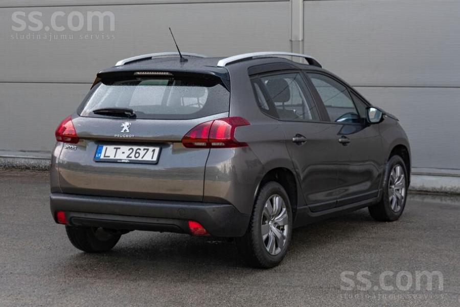 Grey Peugeot 2008 2018 in Riga, with an engine capacity of 1.20 L and mileage of 0 thousand km for 10500 €, photo 4 on AUTOMOTO.COM.LV