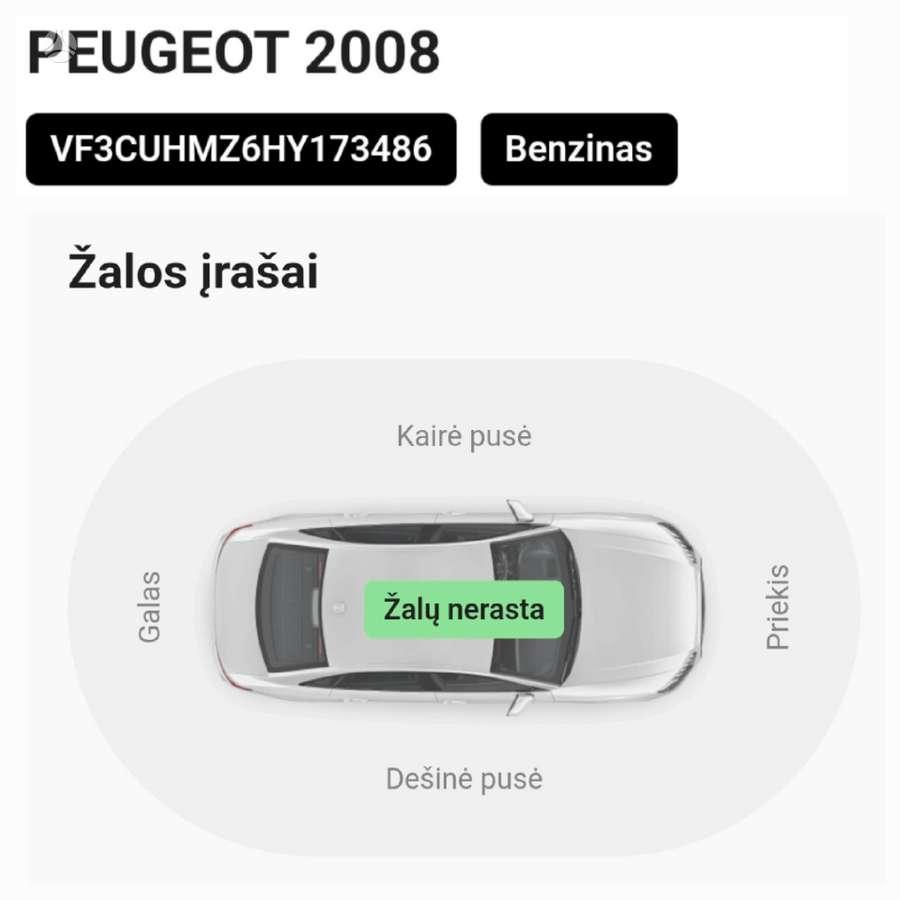 Серый Пежо 2008 2018 в Таураге, объемом двигателя 1.20 л и пробегом 89 тыс. км за 6200 €, фото 24 на AUTOMOTO.COM.LV