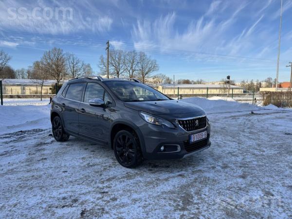 Grey Peugeot 2008 2018 in Cesis, with an engine capacity of 1.20 L and mileage of 0 thousand km for 8300 €, photo 1 on AUTOMOTO.COM.LV