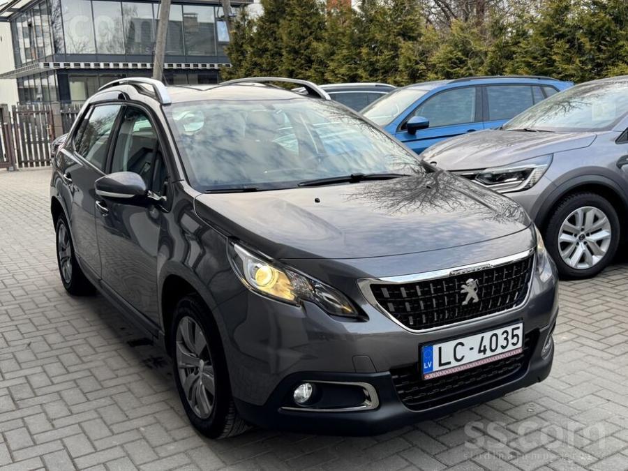 Pelēks Peugeot 2008 2018 Rīga, ar dzinēja tilpumu 1.20 L un nobraukumu 159 tūkst. km par 7800 €, foto 3 vietnē AUTOMOTO.COM.LV