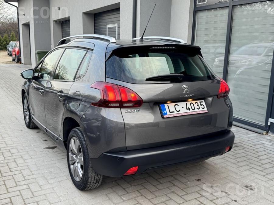 Pelēks Peugeot 2008 2018 Rīga, ar dzinēja tilpumu 1.20 L un nobraukumu 159 tūkst. km par 7800 €, foto 5 vietnē AUTOMOTO.COM.LV