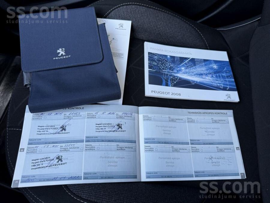 Pelēks Peugeot 2008 2018 Rīga, ar dzinēja tilpumu 1.20 L un nobraukumu 159 tūkst. km par 7800 €, foto 27 vietnē AUTOMOTO.COM.LV
