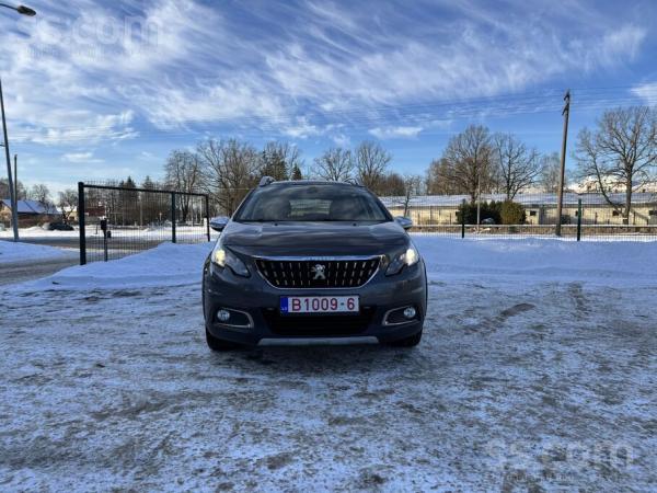 Grey Peugeot 2008 2018 in Cesis, with an engine capacity of 1.20 L and mileage of 0 thousand km for 7950 €, photo 2 on AUTOMOTO.COM.LV
