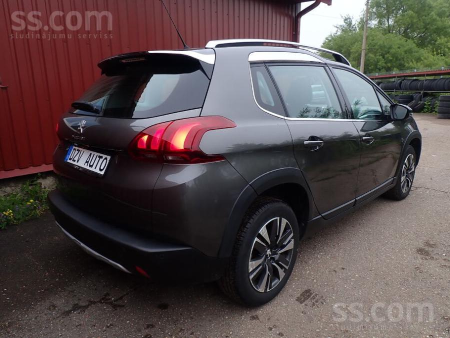 Pelēks Peugeot 2008 2018 Liepāja, ar dzinēja tilpumu 1.20 L un nobraukumu 104 tūkst. km par 9850 €, foto 3 vietnē AUTOMOTO.COM.LV