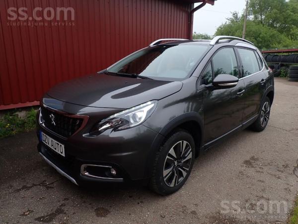 Pelēks Peugeot 2008 2018 Liepāja, ar dzinēja tilpumu 1.20 L un nobraukumu 104 tūkst. km par 9850 €, foto 4 vietnē AUTOMOTO.COM.LV