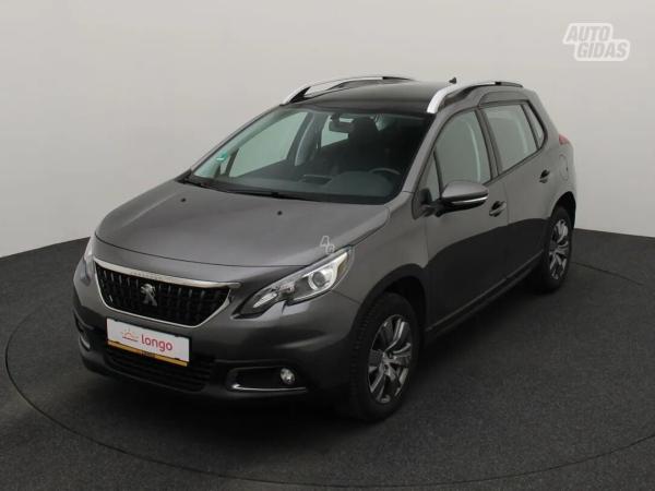 Grey Peugeot 2008 2018 in Vilnius, with an engine capacity of 1.20 L and mileage of 81 thousand km for 9199 €, photo 1 on AUTOMOTO.COM.LV