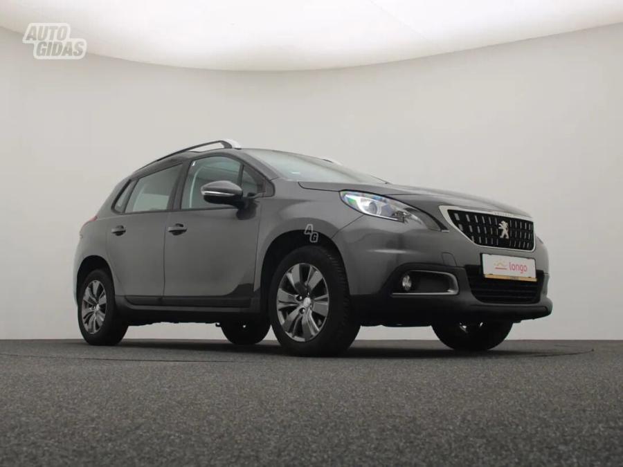 Grey Peugeot 2008 2018 in Vilnius, with an engine capacity of 1.20 L and mileage of 81 thousand km for 9199 €, photo 12 on AUTOMOTO.COM.LV